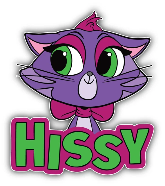DOPASTICKER Puppy Dog Pals Cartoon Hissy Head Sticker Decal Phone Decal ...