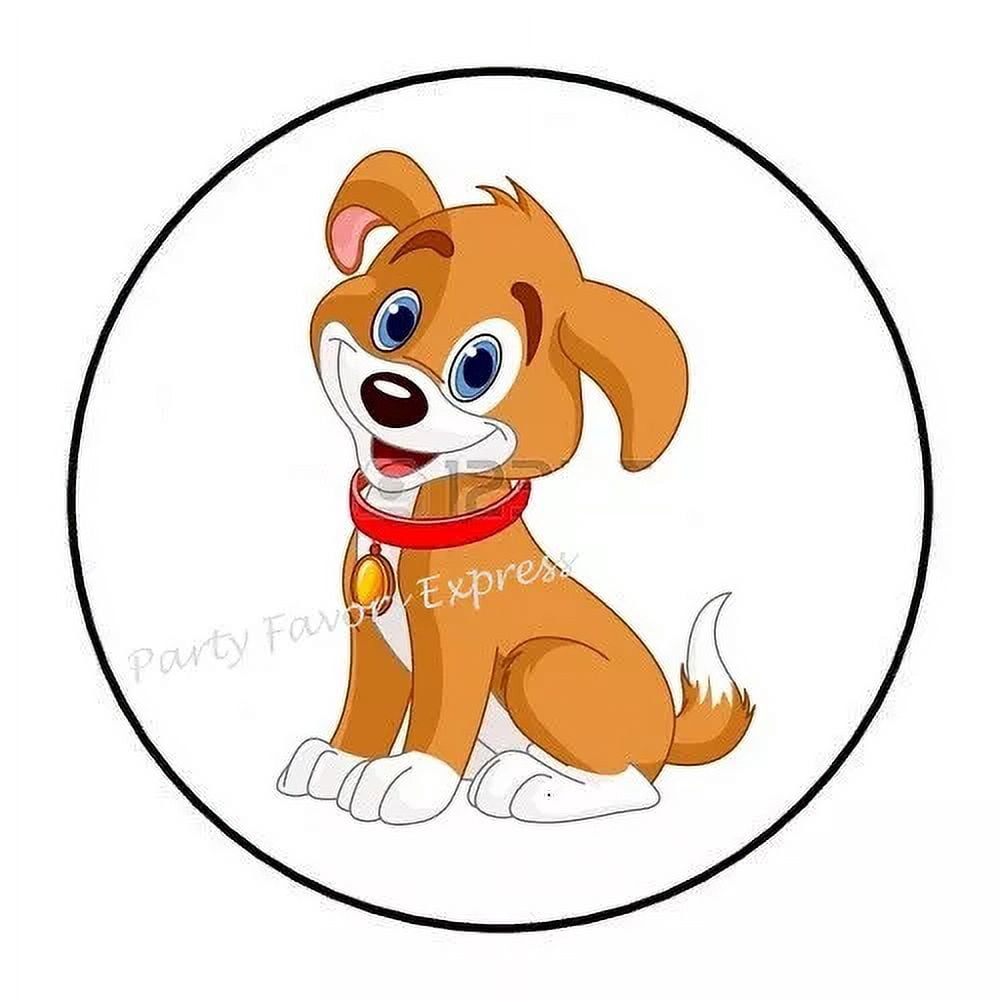 DOPASTICKER Puppy Dog Stickers Favors Phone Decal Water Bottle Stickers ...