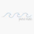 DOPASTICKER Pura Vida Wave In Cursive Sticker, Phone Sticker Car ...