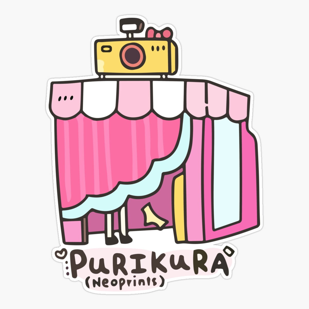 DOPASTICKER Purikura Fun Sticker, Phone Sticker Car Stickers, Birthday ...