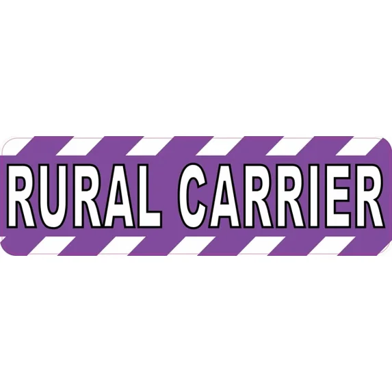 DOPASTICKER Purple Rural Carrier Sticker Phone Sticker, Latop Sticker ...