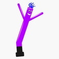 DOPASTICKER Purple Wacky Waving Iatable Sticker, Phone Sticker Car ...