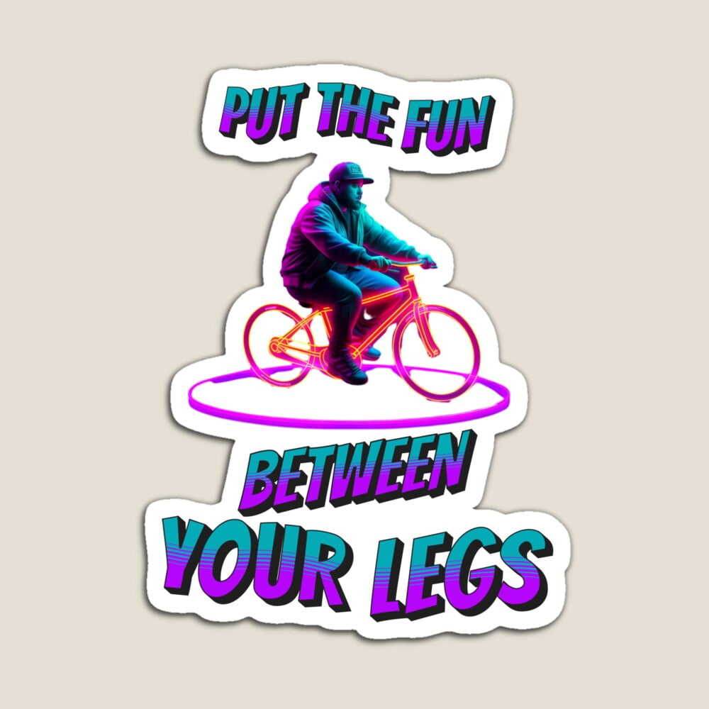 DOPASTICKER Put The Fun Between Your Legs - Dirt Biking - Gravel Biking ...
