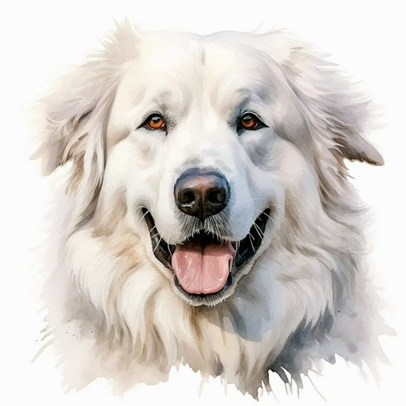 DOPASTICKER Pyrenean Mountain Dog Car Sticker Dogs Sticker Phone ...