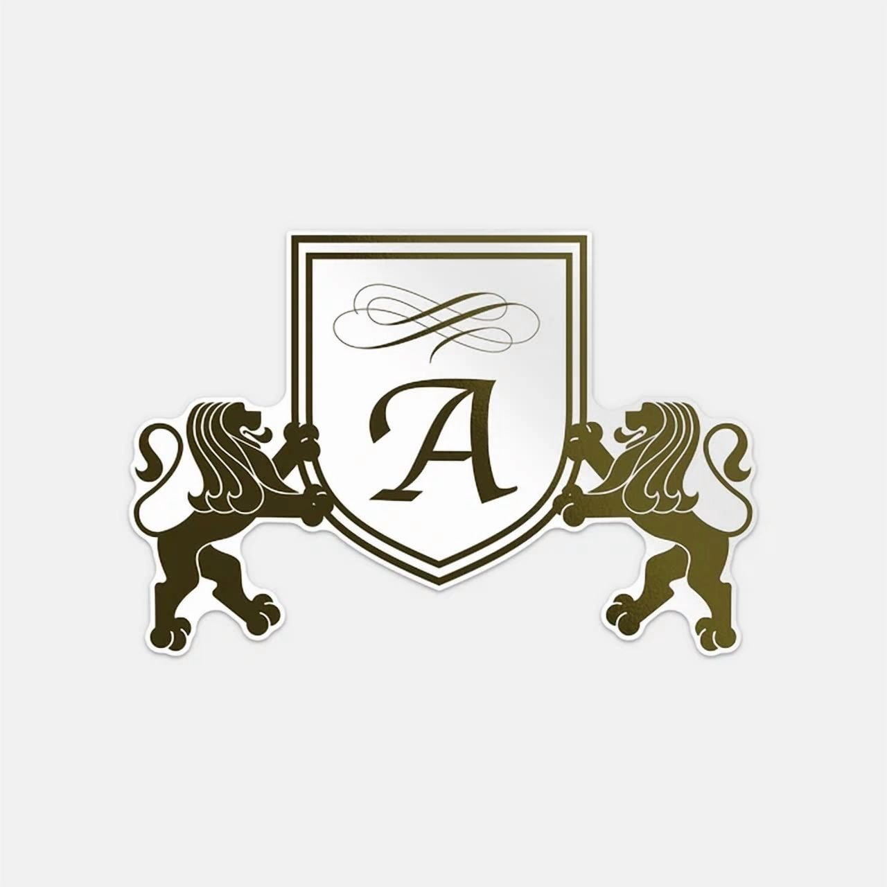 DOPASTICKER Quality Mark Emblem A Lions Shield Sticker Decal Phone ...