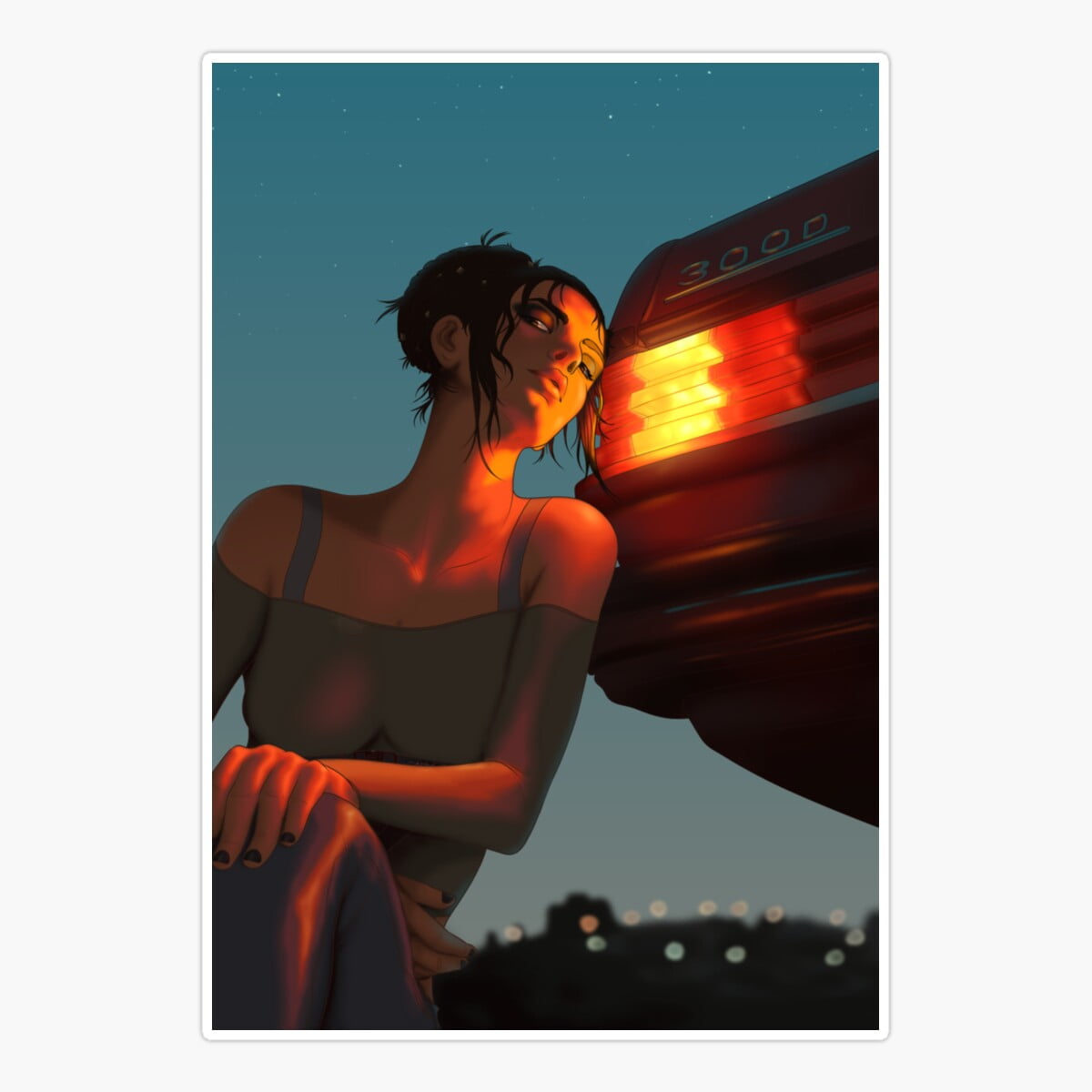 DOPASTICKER Queen Of The Highway Sticker, Phone Sticker Car Stickers ...