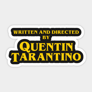 DOPASTICKER Quentin Tarantino Titles Decorative Laptop, Phone Stickers ...
