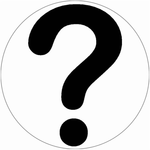 DOPASTICKER Question Mark, Stickers Phone Decal Water Bottle Stickers ...