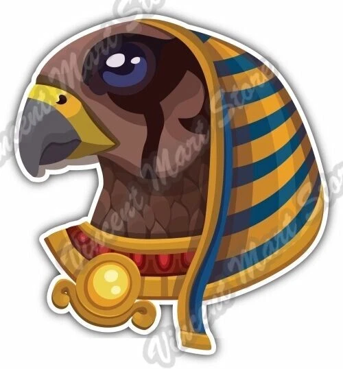 DOPASTICKER Ra Head Ancient Egyptian Sun God Egypt Gift Car Sticker ...