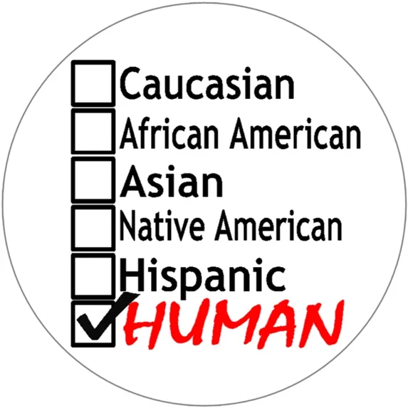 DOPASTICKER Race Checklist Human Sticker Phone Decal Water Bottle ...