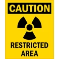 DOPASTICKER Radiation Warning Caution Sticker Phone Sticker, Latop ...