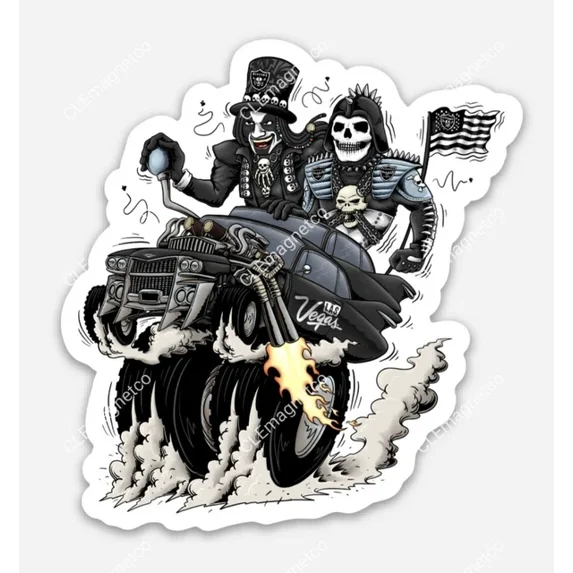 DOPASTICKER Raiders Sticker - Sin City Football Raiders Nation Oakland ...