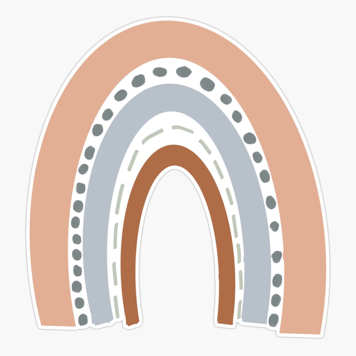 DOPASTICKER Rainbow Sticker, Phone Sticker Water Bottle Sticker Car ...