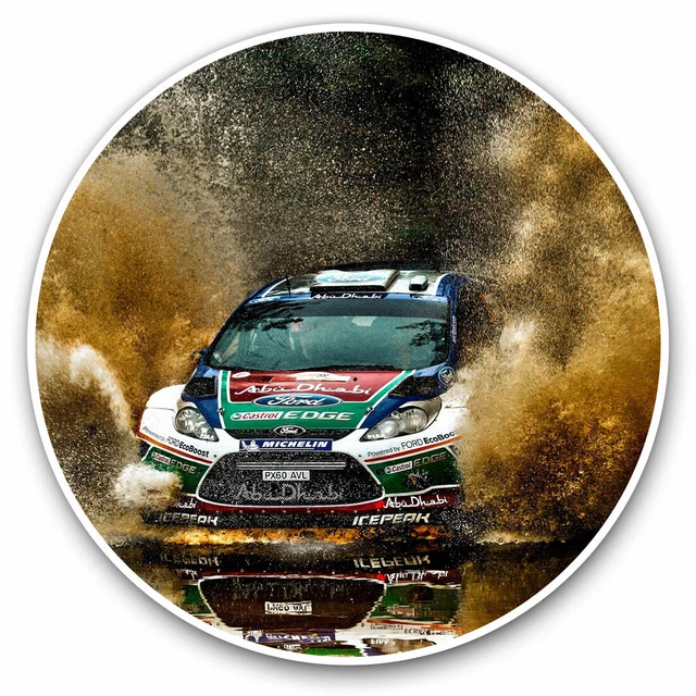 DOPASTICKER Rally Car Off Road 4X4 Driving Cool Gift Decorative Laptop ...