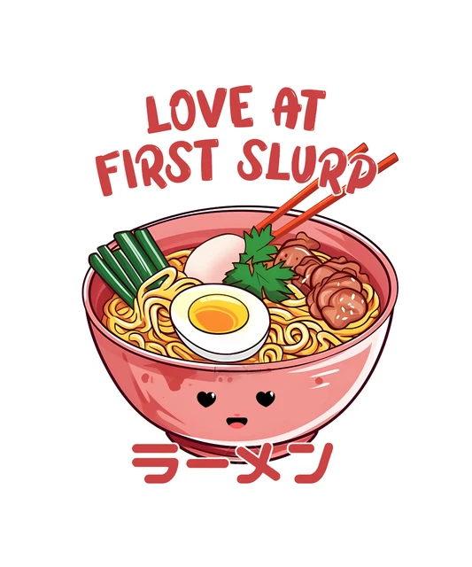 DOPASTICKER Ramen Sticker Slurp Asian Cuisine Food Delicious Snack Love ...