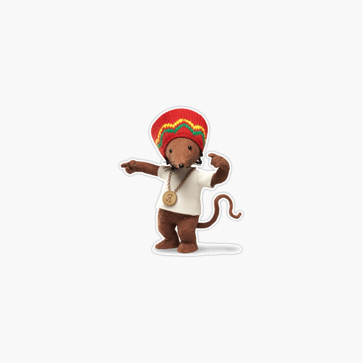 DOPASTICKER Rastamouse Sticker, Phone Sticker Car Stickers, Birthday ...