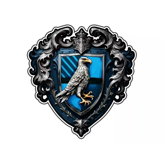 DOPASTICKER Ravenclaw House Crest Fancy Logo Decorative Laptop, Phone ...