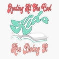 DOPASTICKER Reading All The Cool Kids Are Doing It Sticker, Phone ...