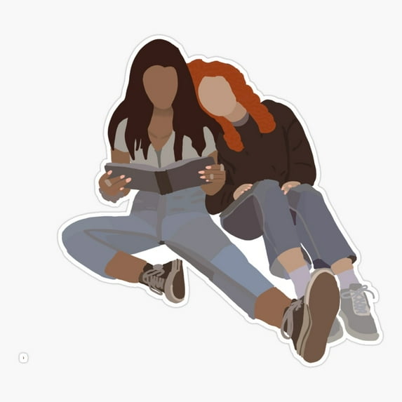 DOPASTICKER Reading Sticker, Phone Sticker Water Bottle Sticker Car ...