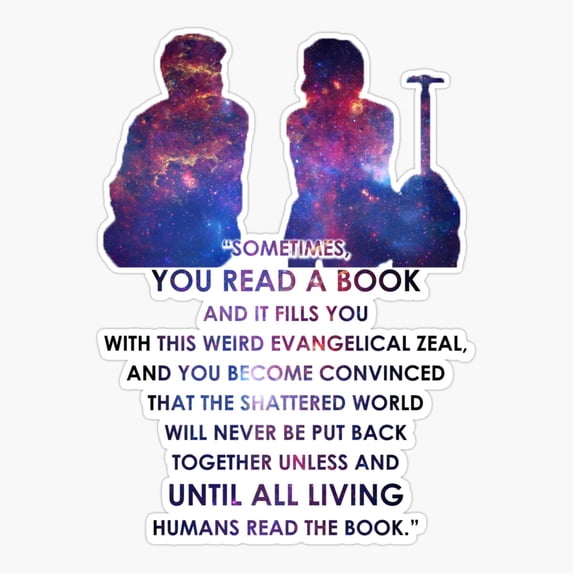 DOPASTICKER Reading Sticker, Phone Sticker Water Bottle Sticker Car ...