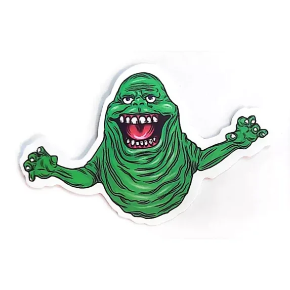 DOPASTICKER The Real Ghostbusters Slimer Animated Childrens Cartoon ...