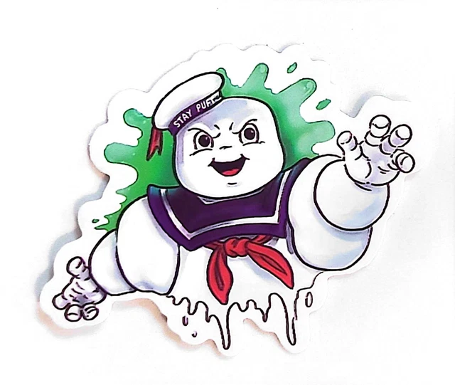 DOPASTICKER The Real Ghostbusters Slimer Animated Childrens Cartoon ...