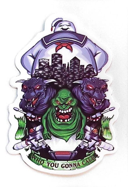 DOPASTICKER The Real Ghostbusters Slimer Animated Childrens Cartoon ...