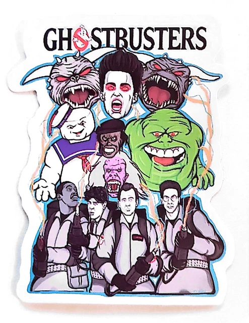 DOPASTICKER The Real Ghostbusters Slimer Animated Childrens Cartoon ...