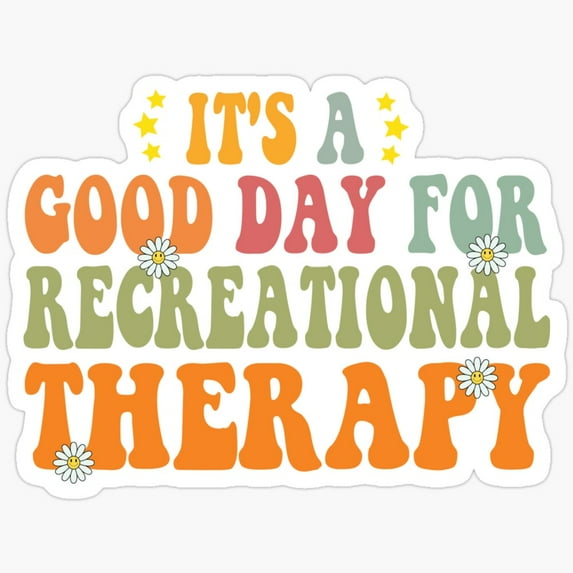 DOPASTICKER Recreational Therapist Recreation Therapy Rt Therapeutic ...