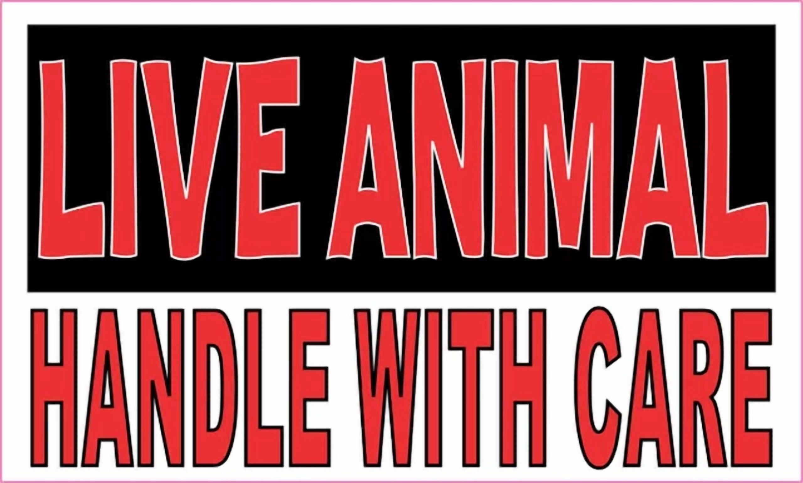 DOPASTICKER Red And Black Live Animal Sticker Phone Sticker, Latop ...