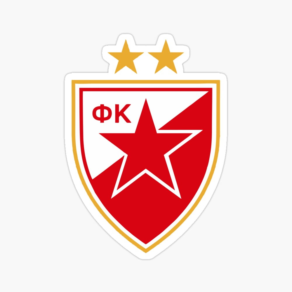 DOPASTICKER Red Star Belgrade - Hot Trending Sticker Phone Decal Water ...