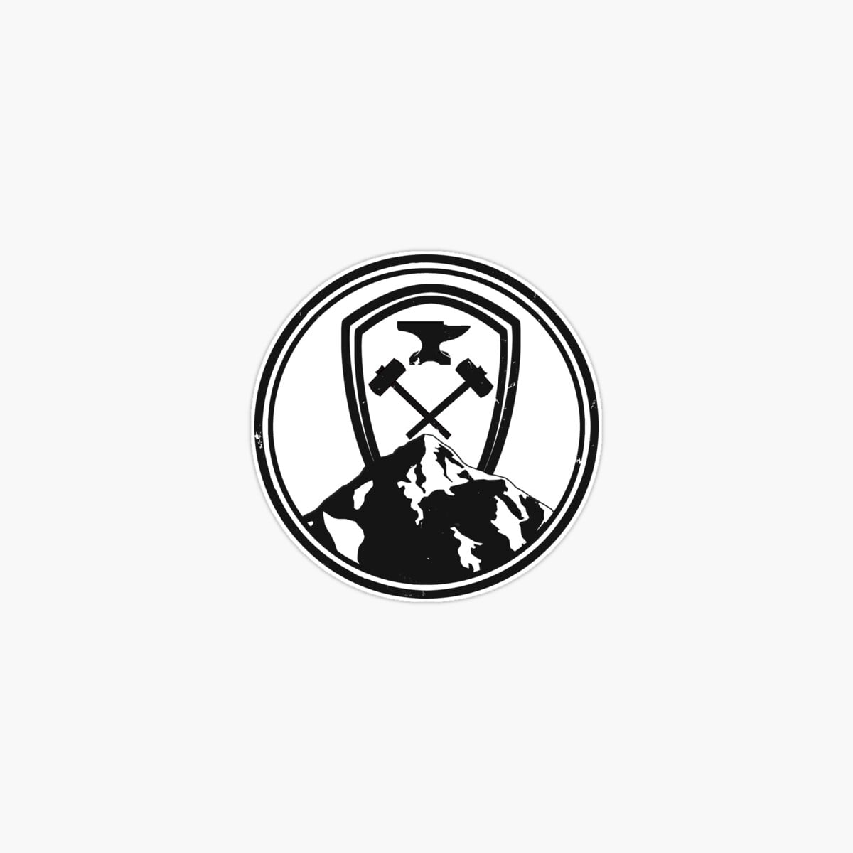 DOPASTICKER Redwall Themed Salamandastron Inspired Mountain Design ...
