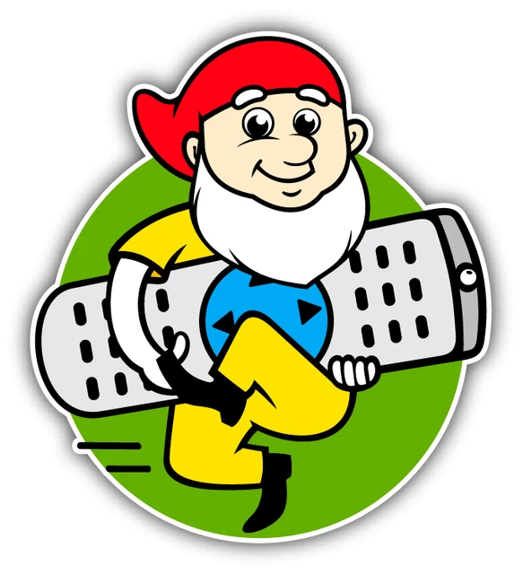 DOPASTICKER Remote Control Television Car Sticker Phone Decal Water ...