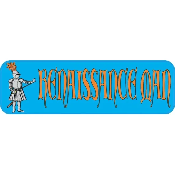 DOPASTICKER Renaissance Man Sticker Car Sticker Phone Sticker, Latop ...