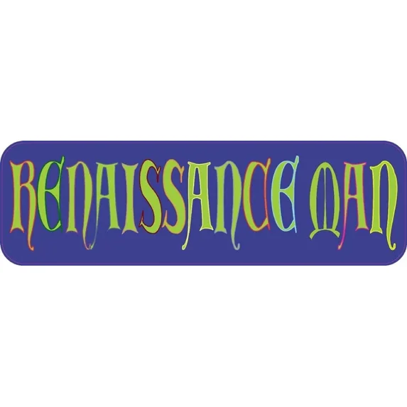 DOPASTICKER Renaissance Man Sticker Car Windo Sticker Phone Sticker ...