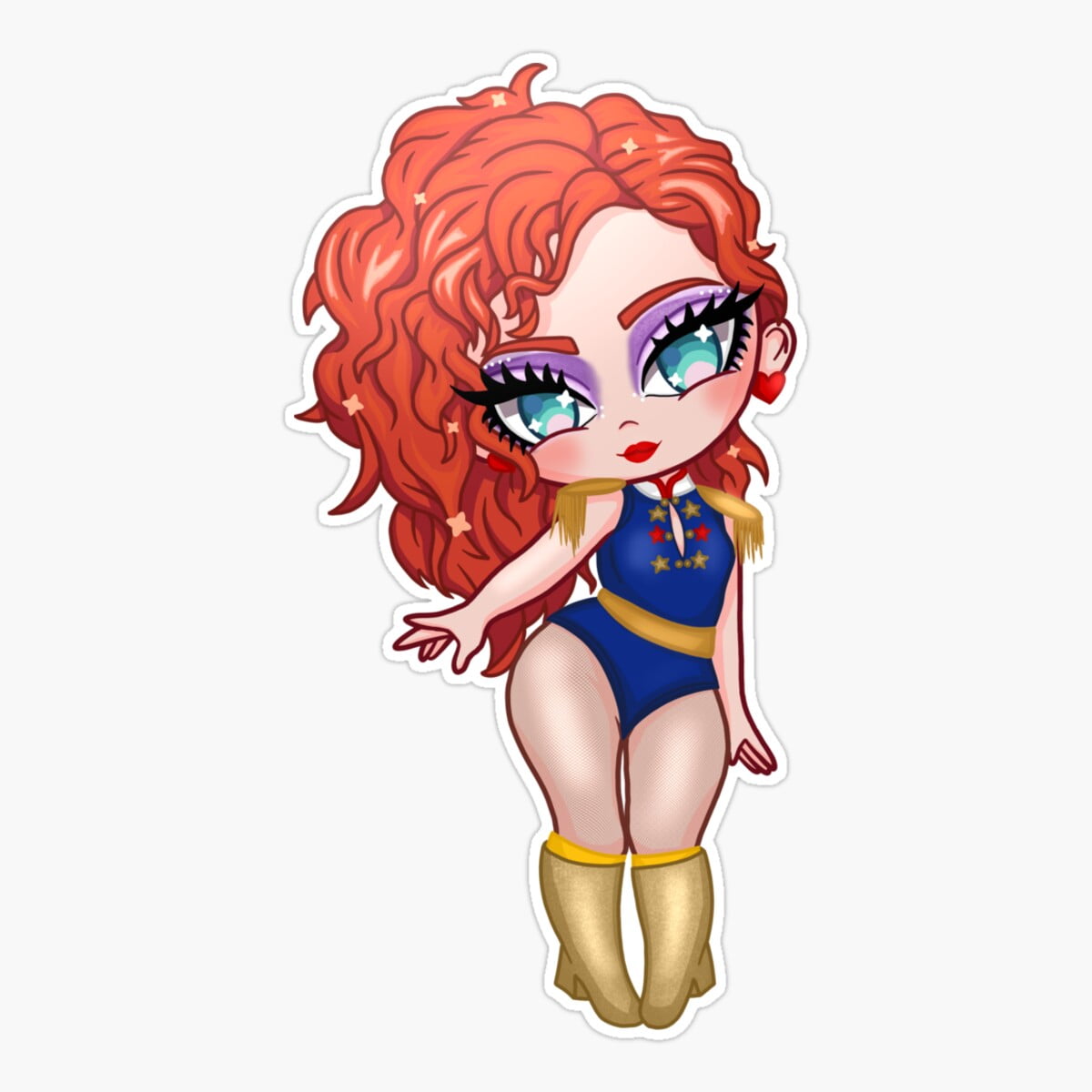 DOPASTICKER Rescue Ferret Sticker, Phone Sticker Water Bottle Sticker ...