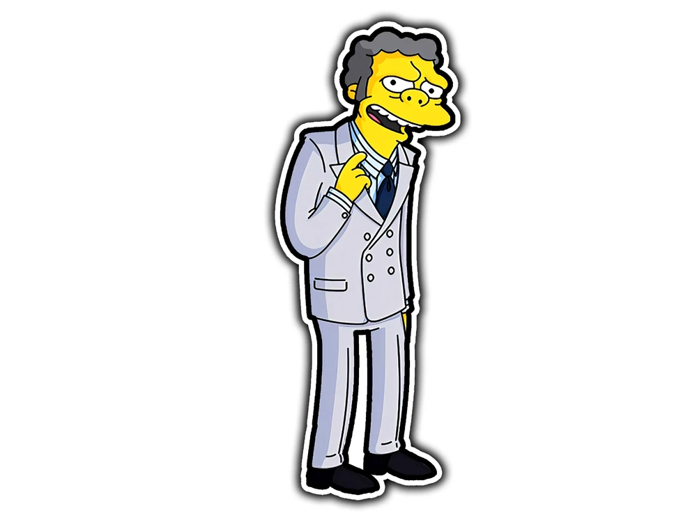 DOPASTICKER Respectable Moe Sticker Decal Phone Decal Water Bottle ...