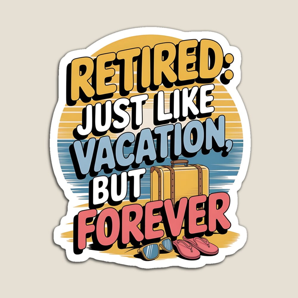 DOPASTICKER Retired 2025 - Retirement 2025 - Retired 2025 Vintage - The ...
