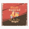 DOPASTICKER Retired Let The Fun Begin Sticker, Phone Sticker Car ...