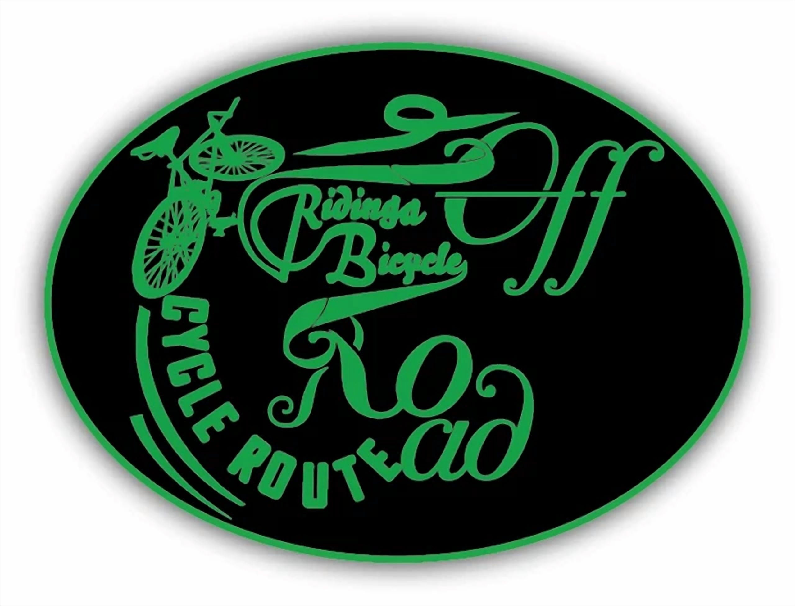 DOPASTICKER Retro Bicycle Label Off Road Sticker Decal Phone Decal ...