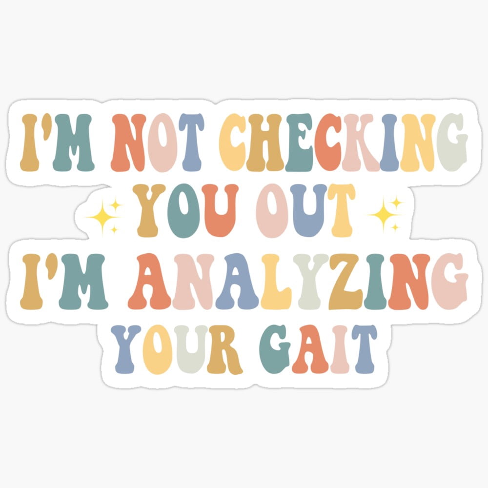 DOPASTICKER Retro Groovy Physical Therapy Physical Therapist Pt Sticker ...
