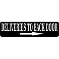 DOPASTICKER Right Arrow Deliveries To Back Door Sticker Phone Sticker ...