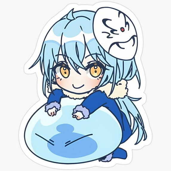 DOPASTICKER Rimuru Sticker, Waterproof Decal For Pet Lovers Phone Decal ...