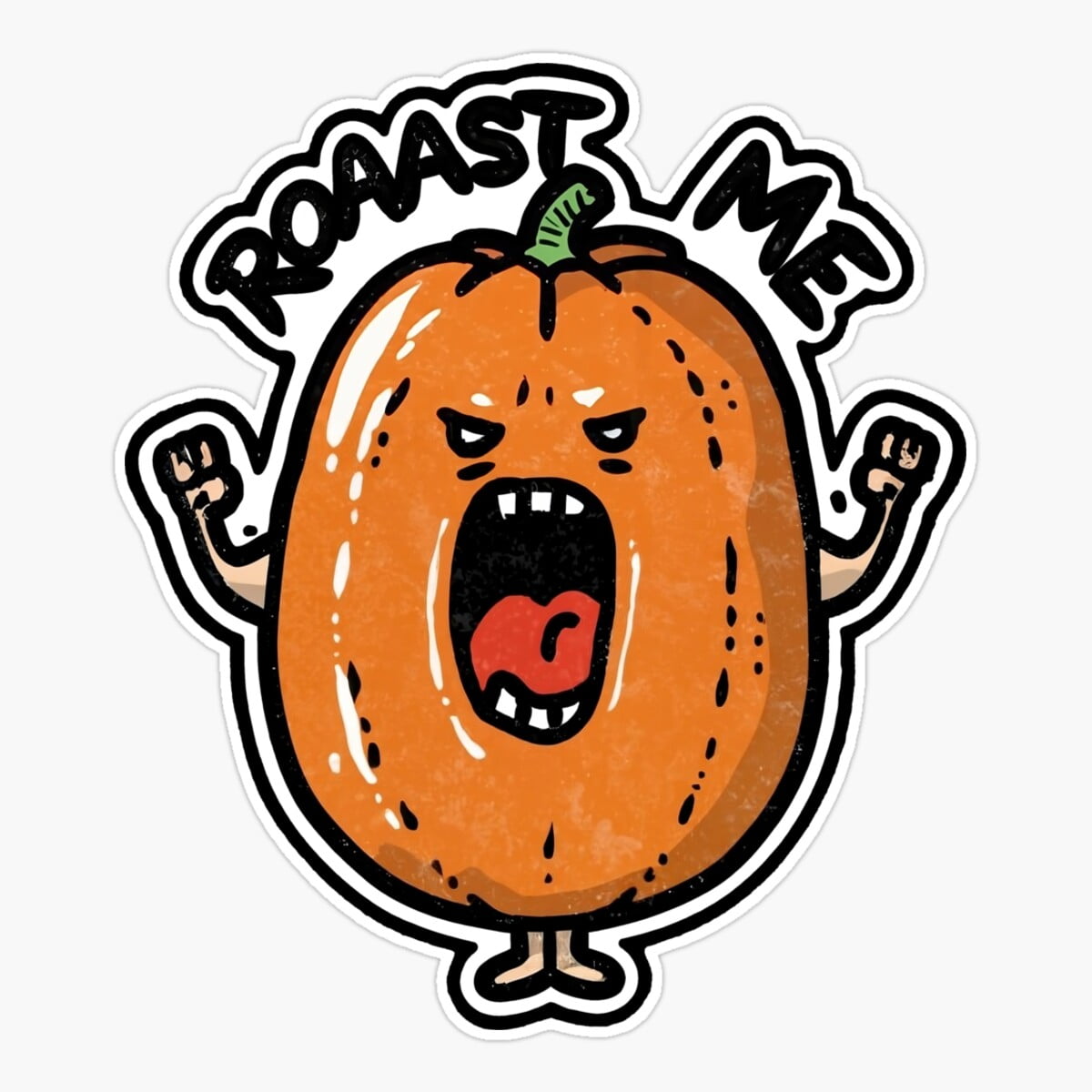 DOPASTICKER Roasted Stickernuts Sticker, Phone Sticker Car Stickers ...