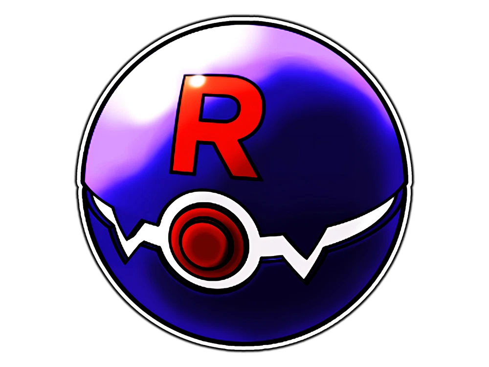 DOPASTICKER Rocket Prize Poke Ball Sticker Decal Phone Decal Water ...