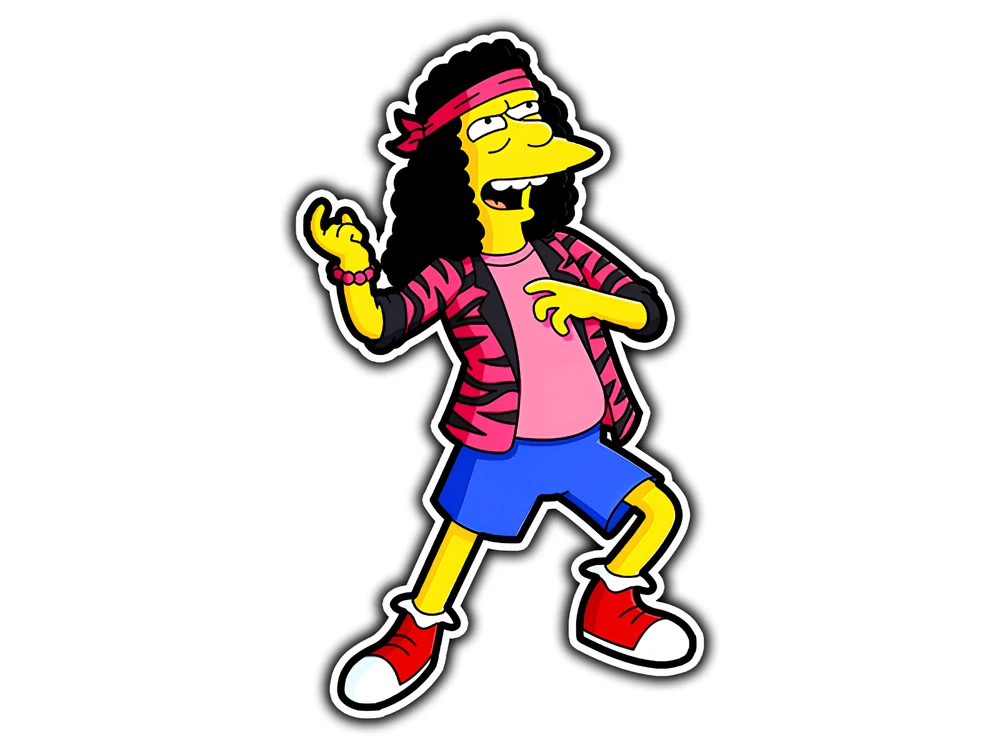 DOPASTICKER Rocking Otto Sticker Decal Phone Decal Water Bottle ...