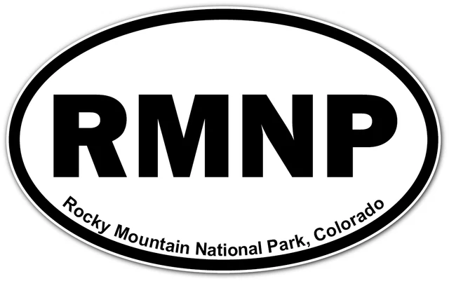 DOPASTICKER Rocky Mountain National Park Colorado Usa Car Window ...
