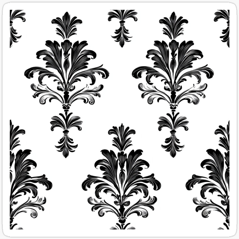 DOPASTICKER Rococo, A Golden Renaissance Sticker Phone Decal Water ...