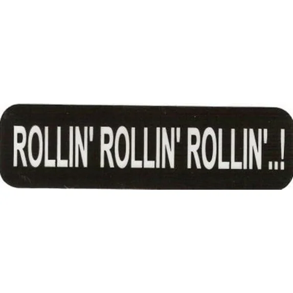 DOPASTICKER Rollin' Rollin' Rollin' ..! Sticker Phone Decal Water ...