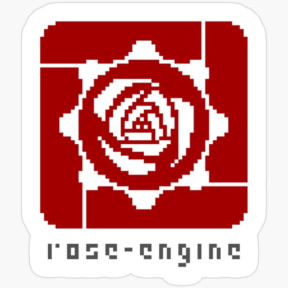 DOPASTICKER Rose Engine: Signalis Game Sticker Phone Decal Water Bottle ...